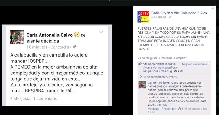 La historia de Carla y su papá - Noticias - Elentrerios.com